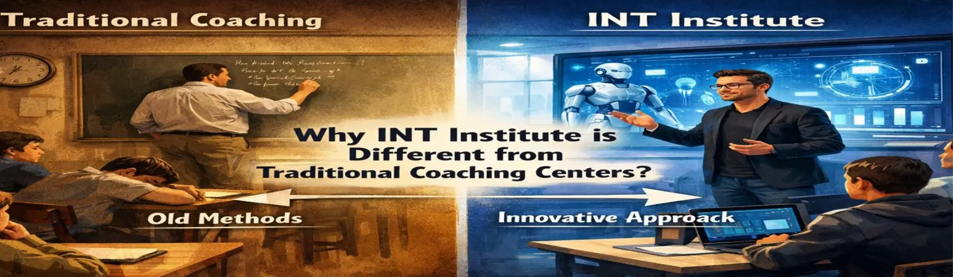 Why INT Institute Is Different from Traditional Coaching Centers